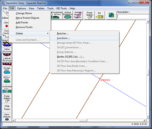 Merge cross sections to hec ras reach - taskvil