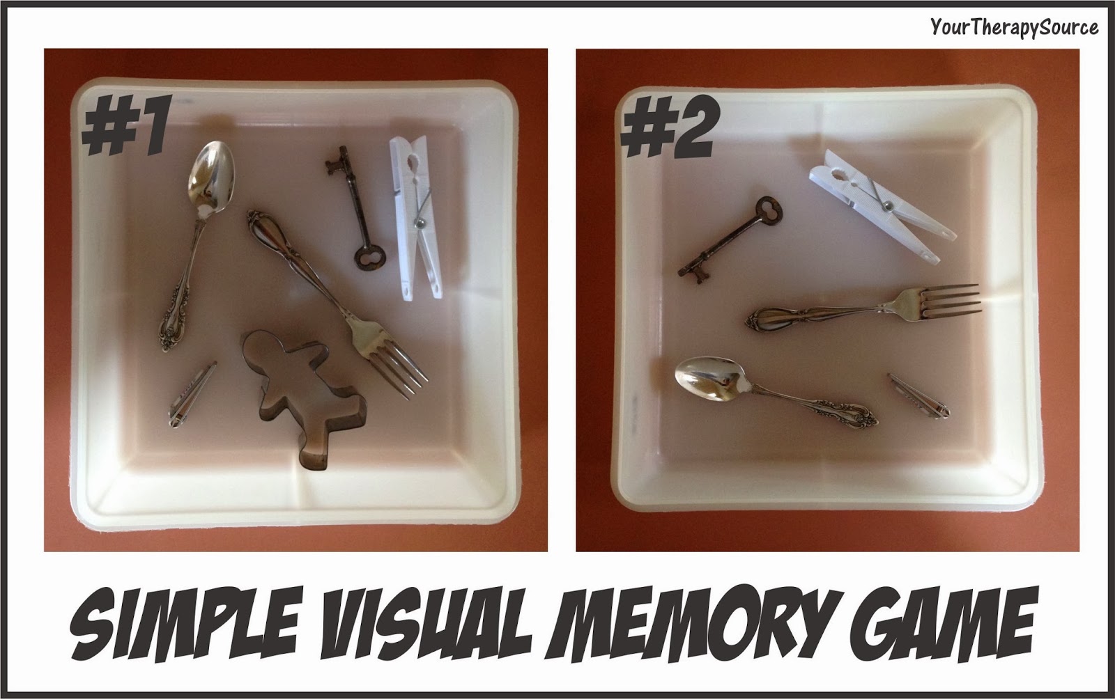 Simple Visual Memory Game Your Therapy Source Www Yourtherapysource