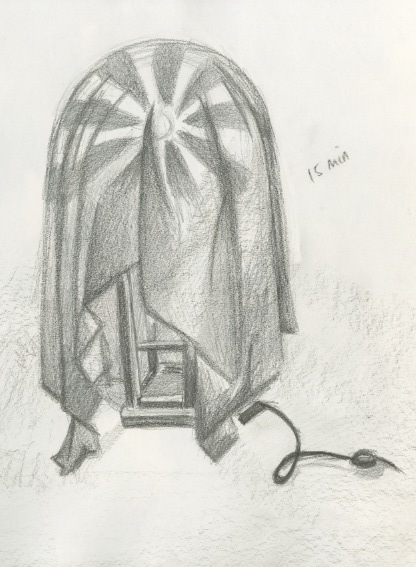 Kim S Advanced Observational Drawing Week 1 Basic Still Life Set Up