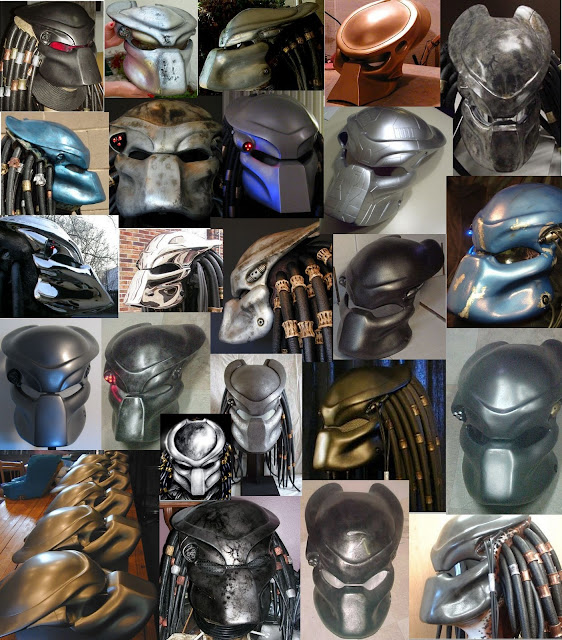Various Predator Bio Helmets | RPF Costume and Prop Maker Community