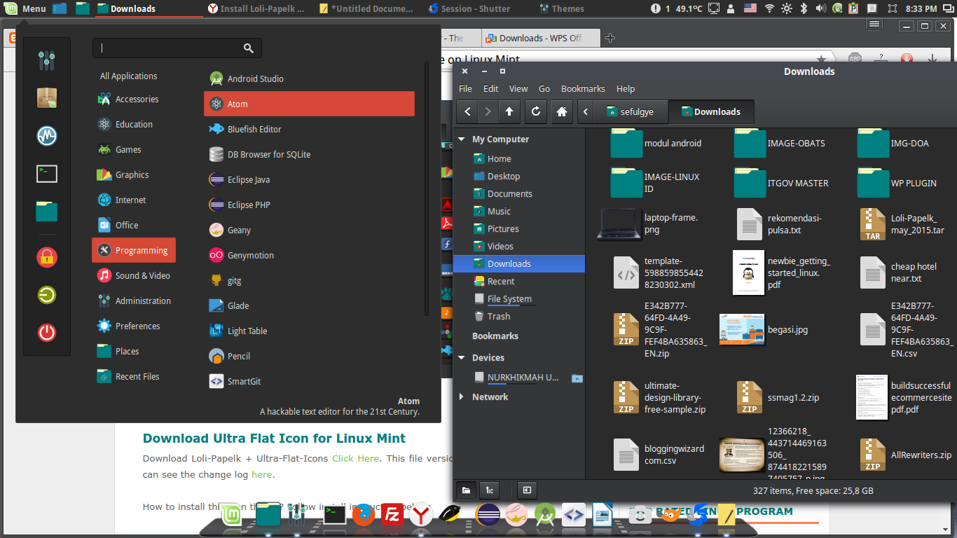 The Best Dark Theme And Icon Combination On Linux Mint Linuxgui