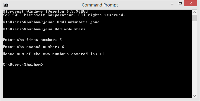 Java Fundamentals Part 5 Running Java Programs Using Command Prompt