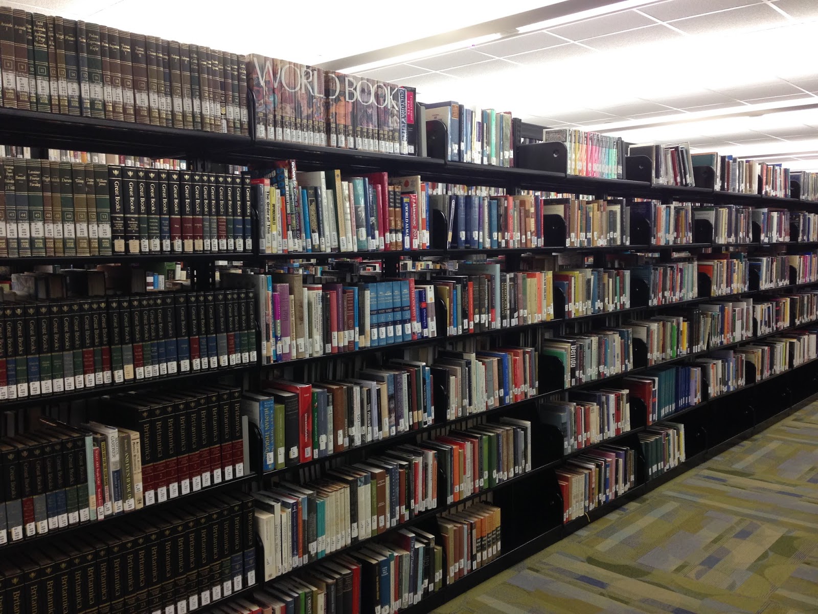 Century College Library Reference Collection Shift