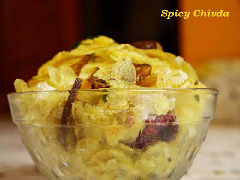 Spicy Chivda - Vegetarian Recipes