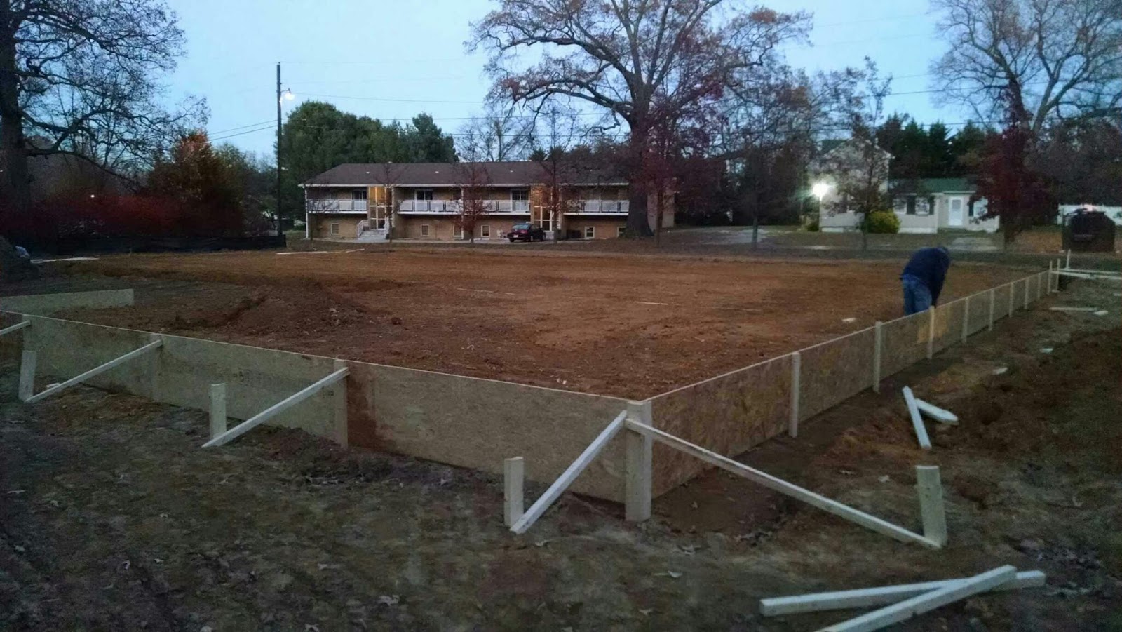 Housebuilding with chris7: Framing The Footers