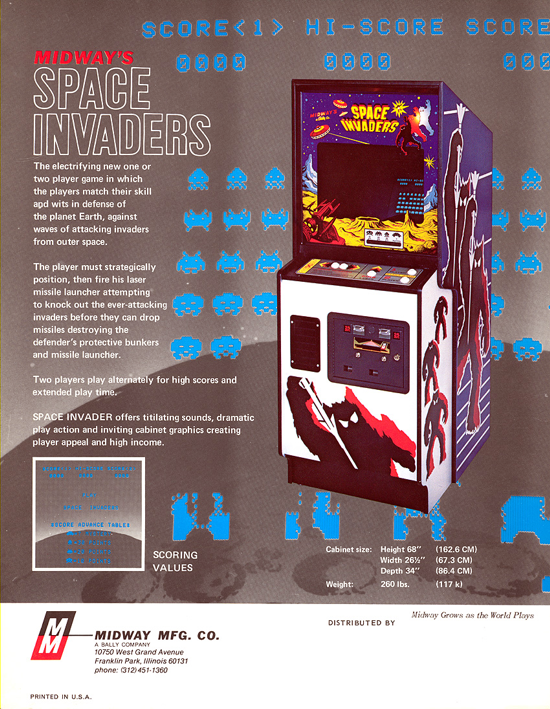 First Versions Space Invaders