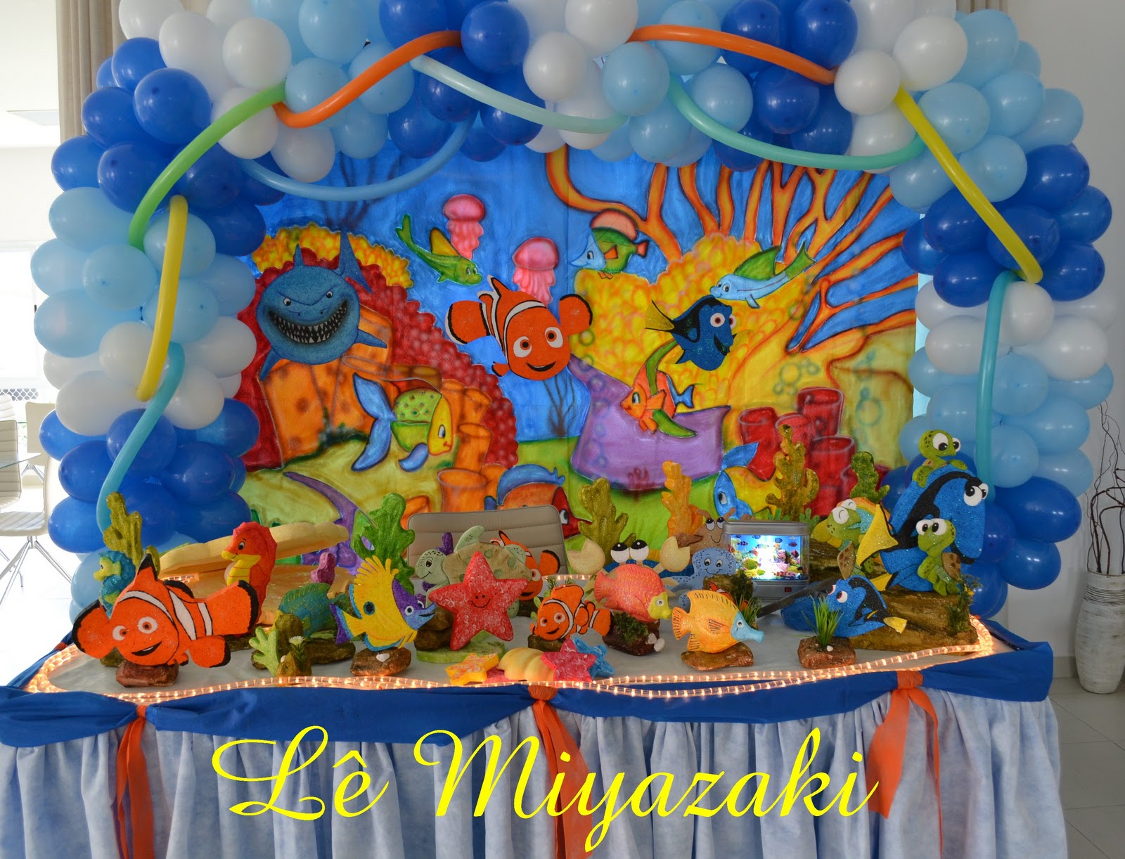 "Festa das Cores": Decoração do Nemo
