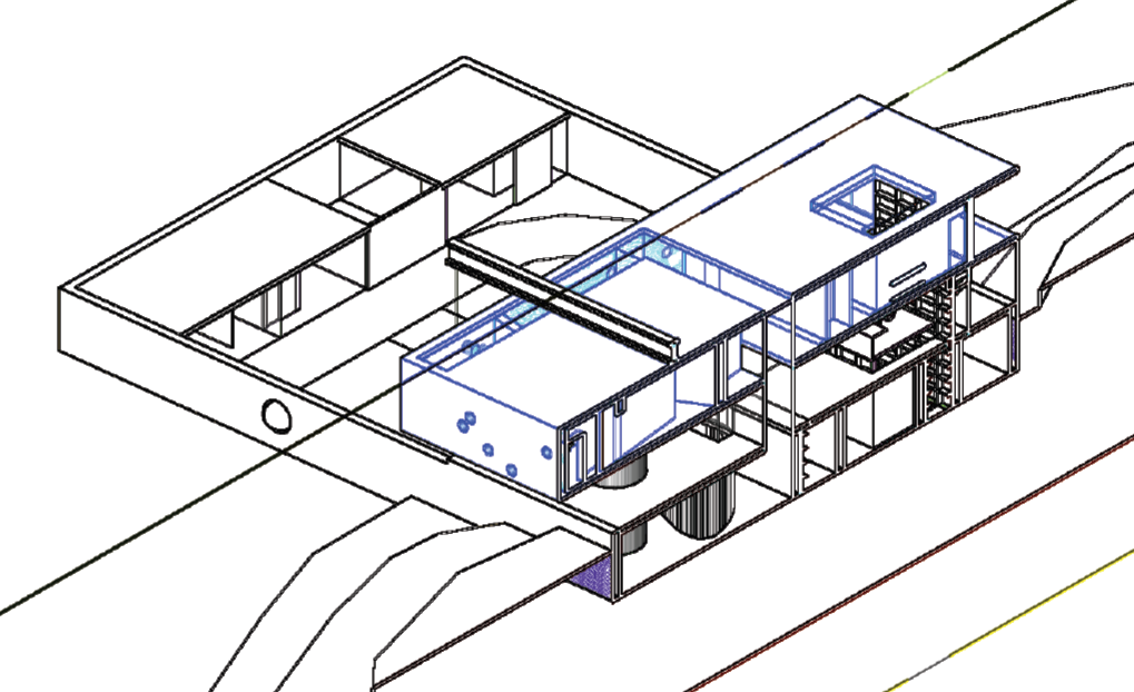 Jeffery Z: Bordeaux House--Project One Drawings