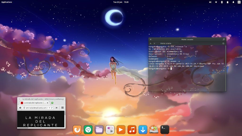 Linux Mangaka: una distro para los fans del anime y el manga