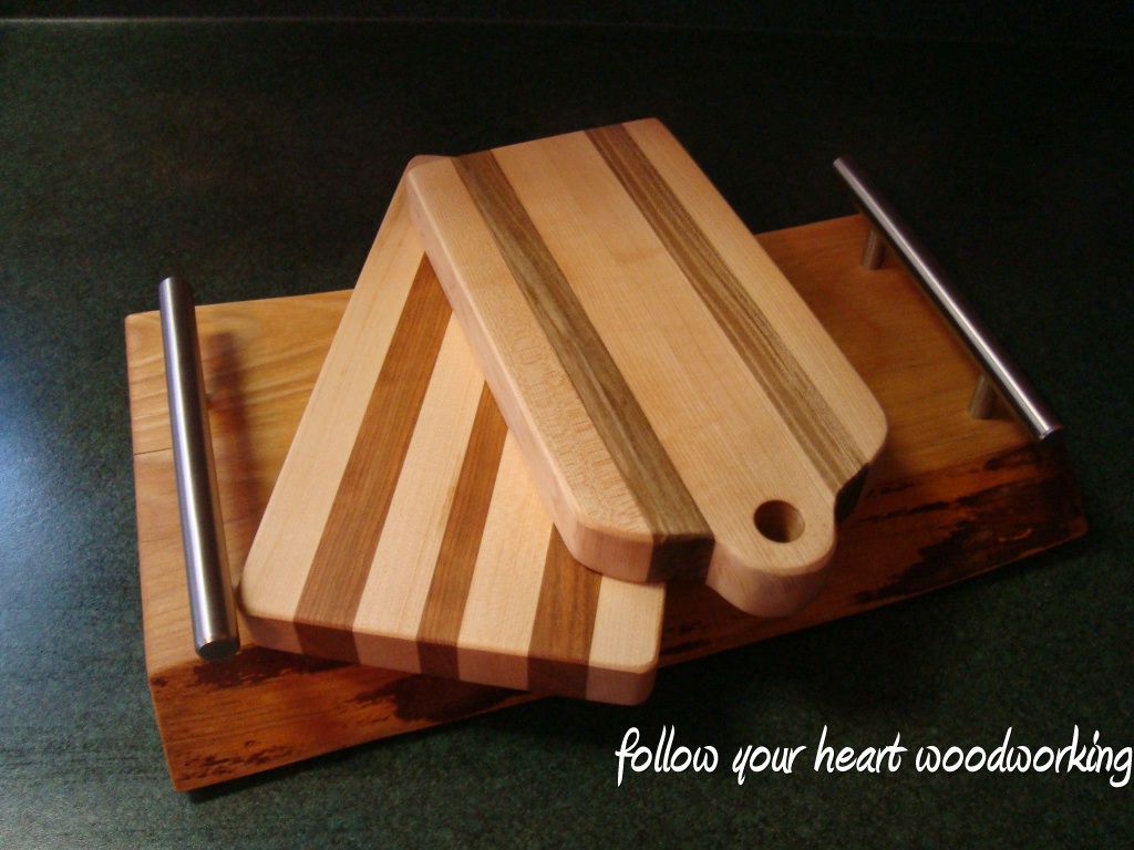 Follow Your Heart Woodworking More Cheese Boards