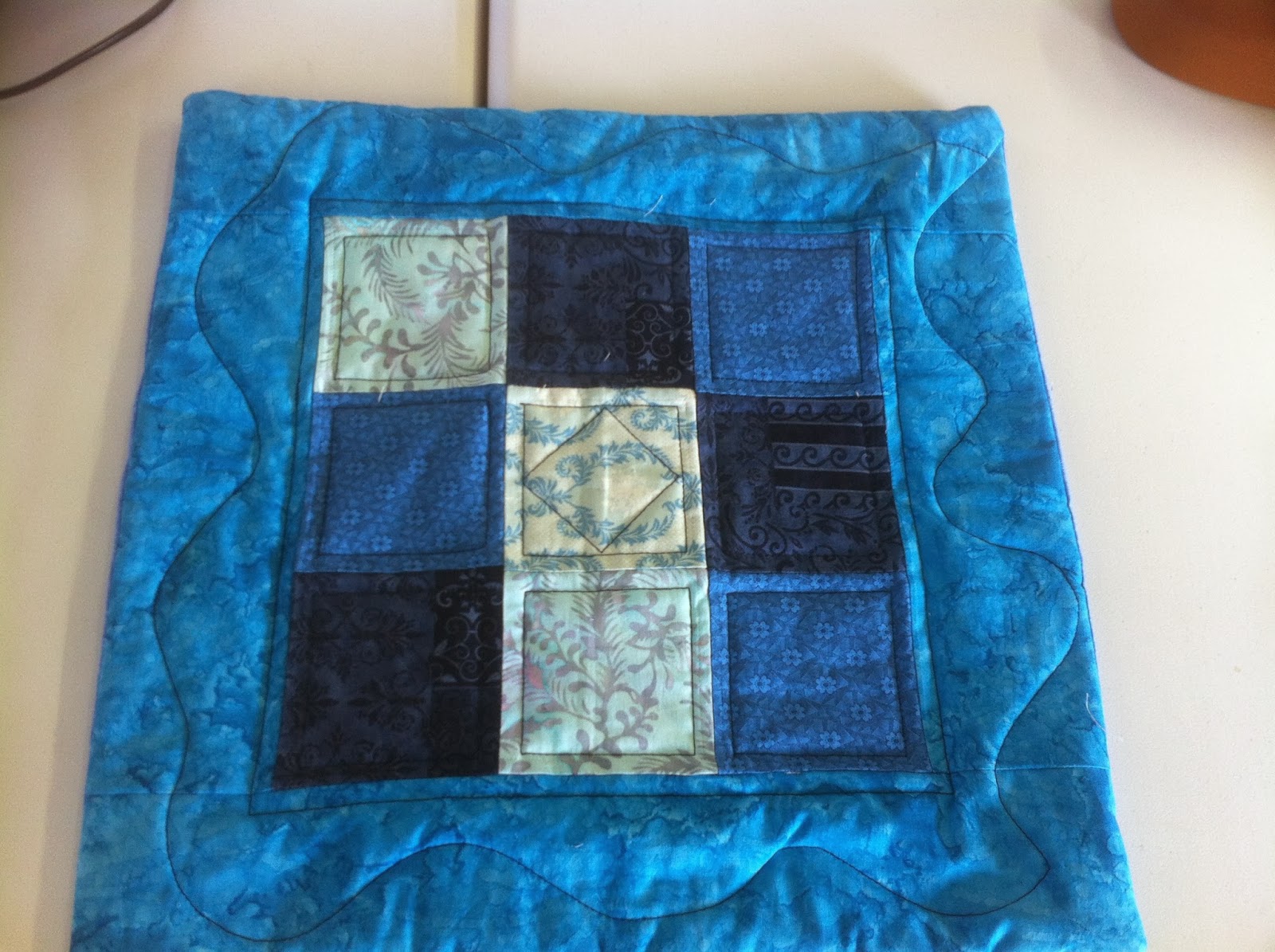 The Old Art Room Patchwork Cushion For Beginners
