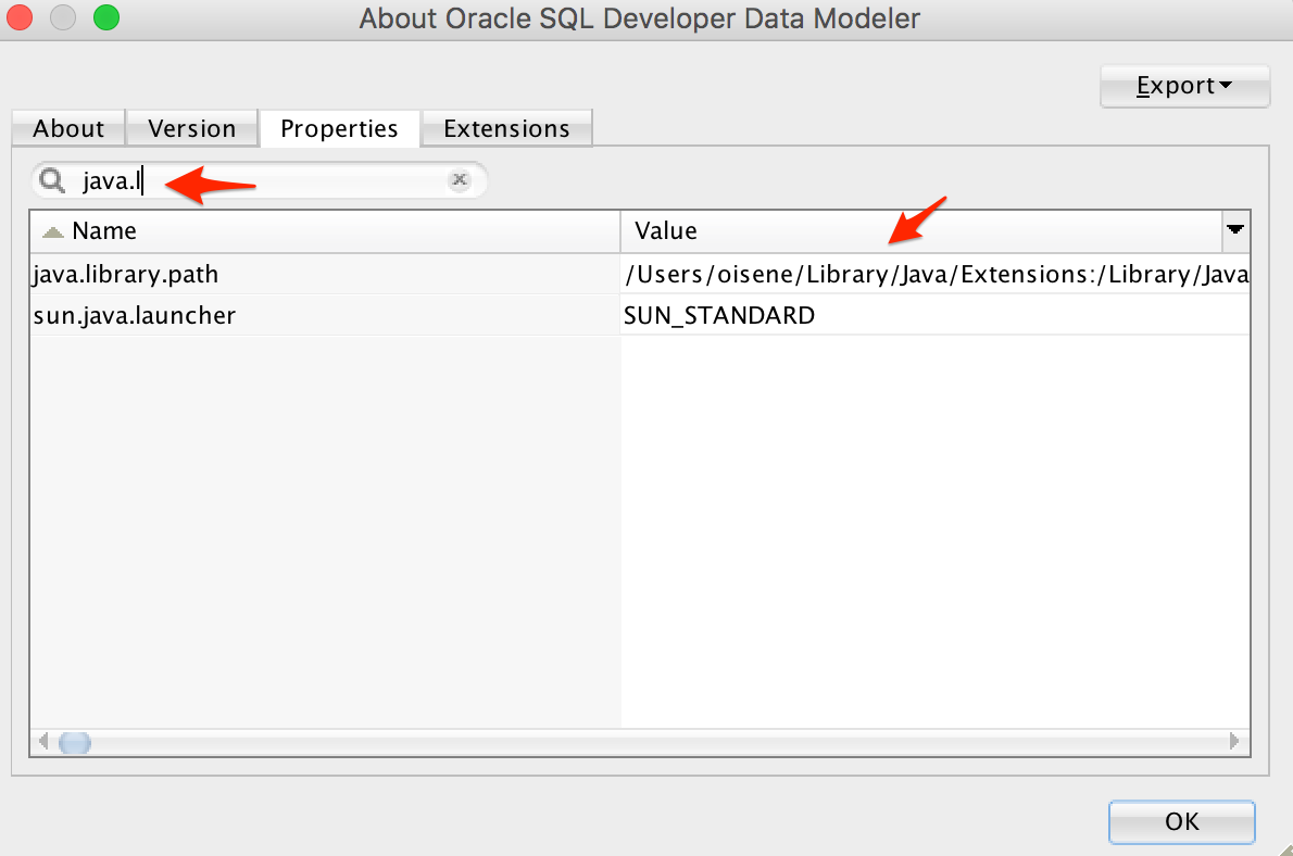 Jruby In Sql Developer Data Modeler On Mac A Blog On Oracle And Stuff