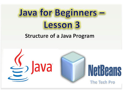 Java For Beginners Lesson 3 Structure Of A Java Program The Genius Blog