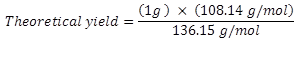 Topics in Organic Chemistry: How to Calculate Yield of the Reaction?