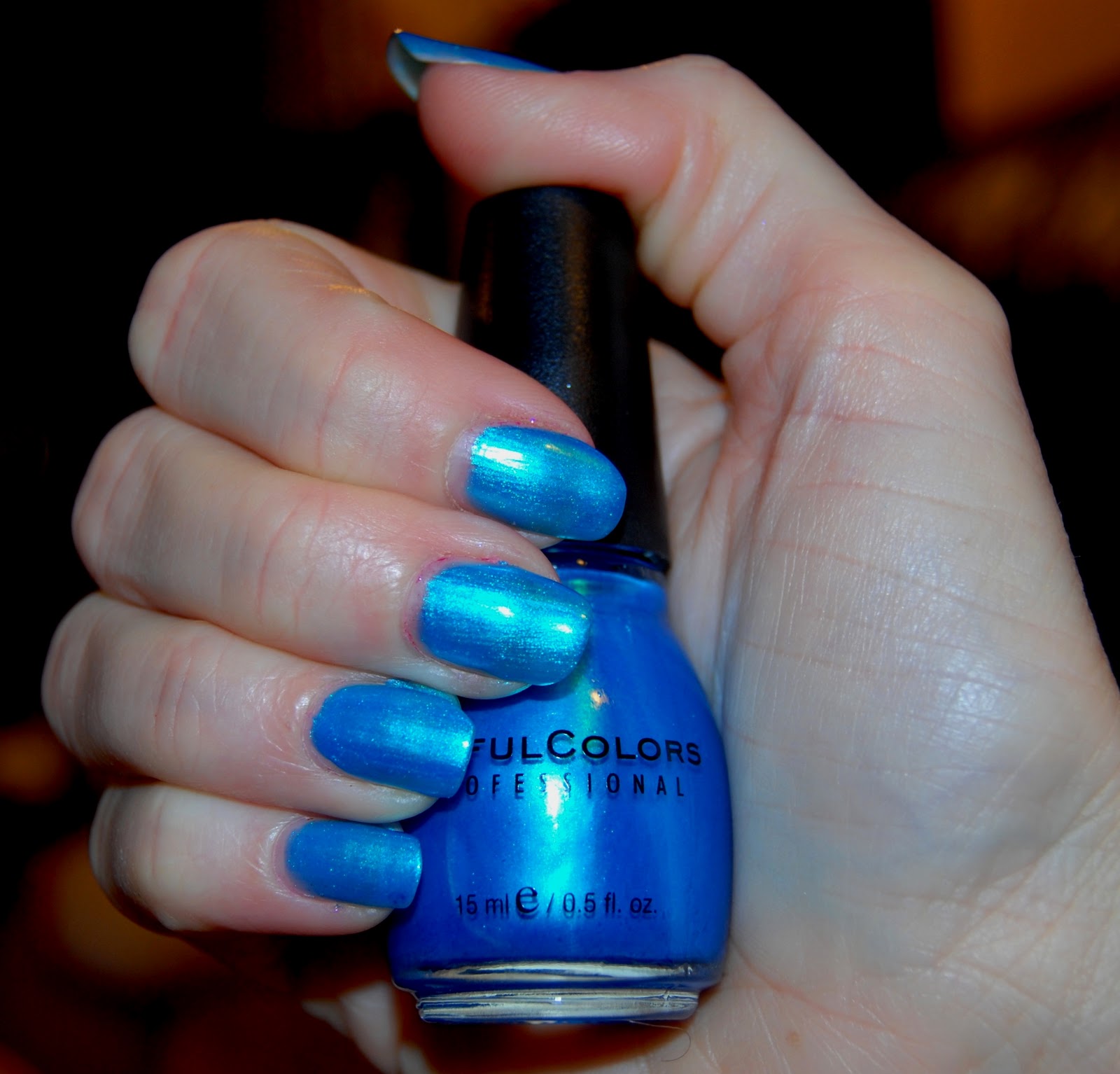 Mermaid Nails: Mermaid Blue with Sinful Colors in 'Love Nails'