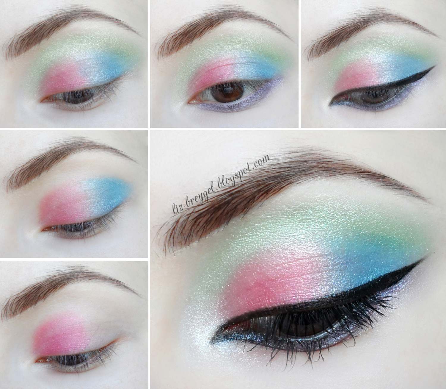 Stunning Pastel Goth Eye Look Step By Step Makeup Tutorial January Girl