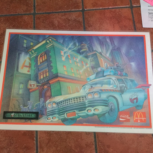 Who Ya Gonna Collect?: Random Collection Piece: Ghostbusters 2 placemat