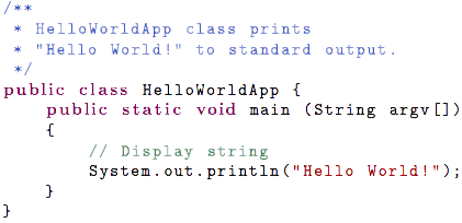 Java Syntax Java Tutorial