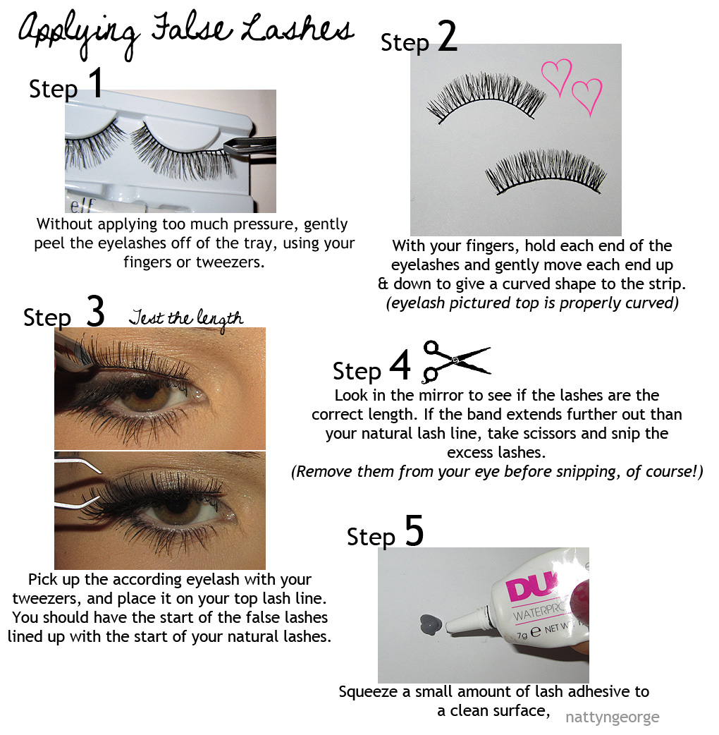 Tutorial How To Apply Fake Lashes Very Long Post