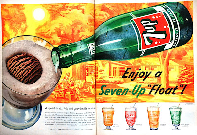 Visiting Vintage: Seven-Up Float
