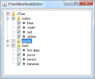 Java Swing Tips Jcheckbox Node Jtree