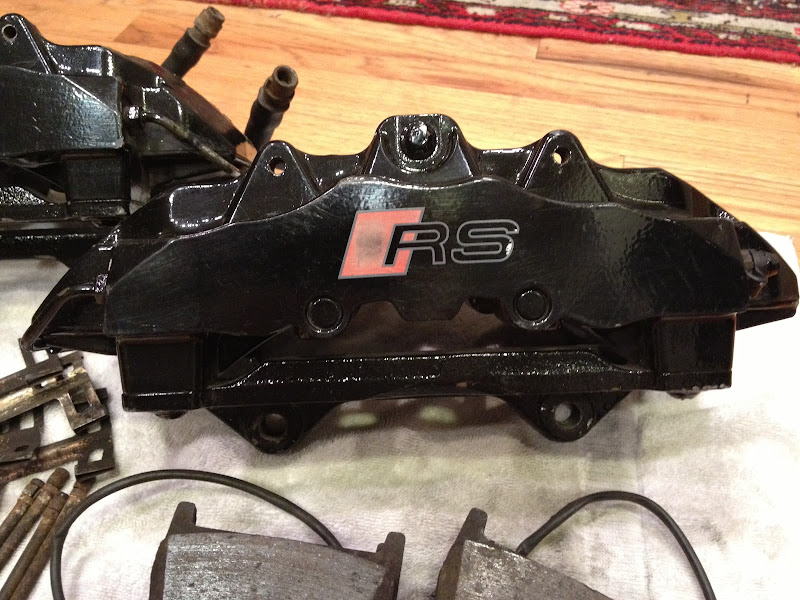 C5 RS6 Brembo 8 piston front calipers | VW Vortex - Volkswagen Forum