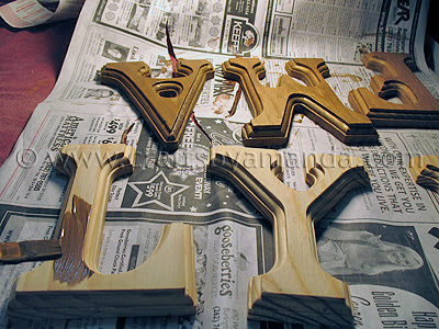 Wooden Letter Family Sign - Crafts by Amanda