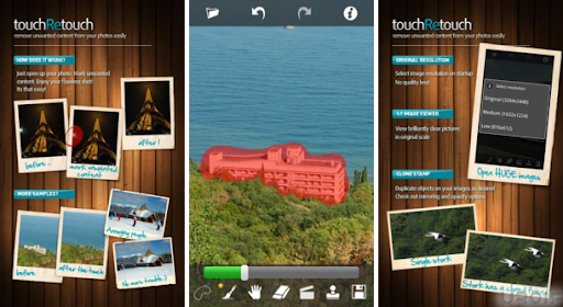 TouchRetouch v1.3.1 - Xóa vật thể trong bức ảnh ngay trên điện thoại ...