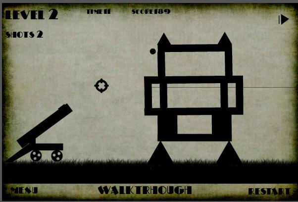 Old Canon Game, shooting Game, Physics Games | Game Blogspot