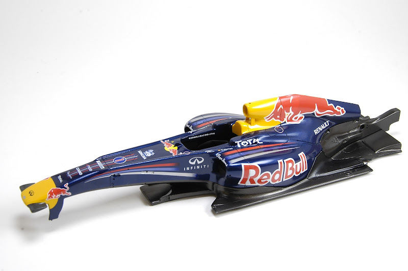 Sergey's Modeling Blog: More livery decals applied for RB7