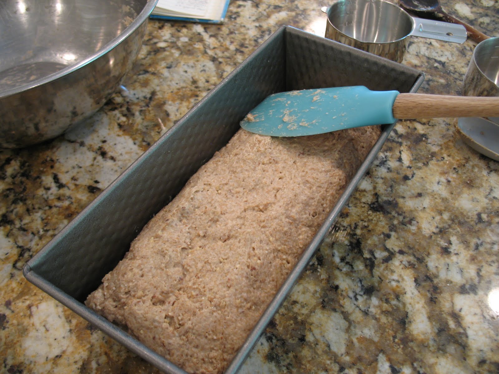 Quick Yeast Bread No Knead With Gluten Free Variation Kitchen Frau
