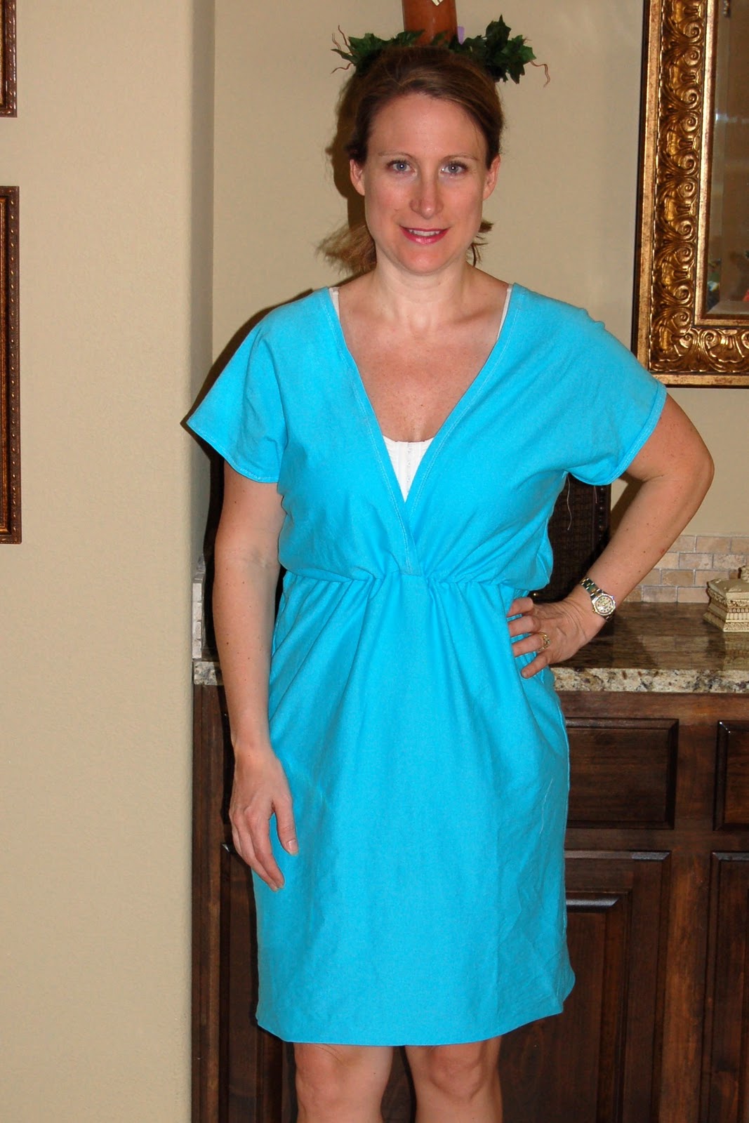 Patternless dress for Mom - Scattered Thoughts of a Crafty Mom by Jamie ...