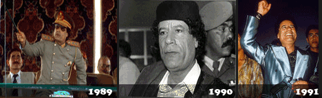 Foto: Wajah Muammar Al-Gaddafi dari dulu hingga sekarang - BLOG YANIEJ