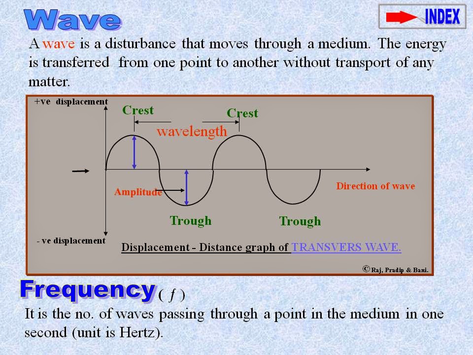 Physics Learn Wave Wave Motion Transverse Wave Longitudinal Wave
