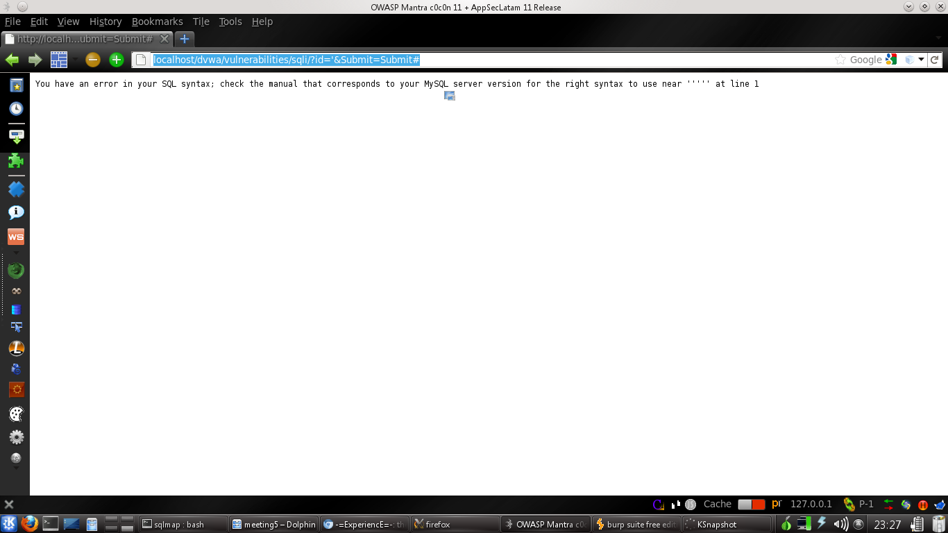 Abstinence Surrender Dvwa Sql Injection Using Sqlmap
