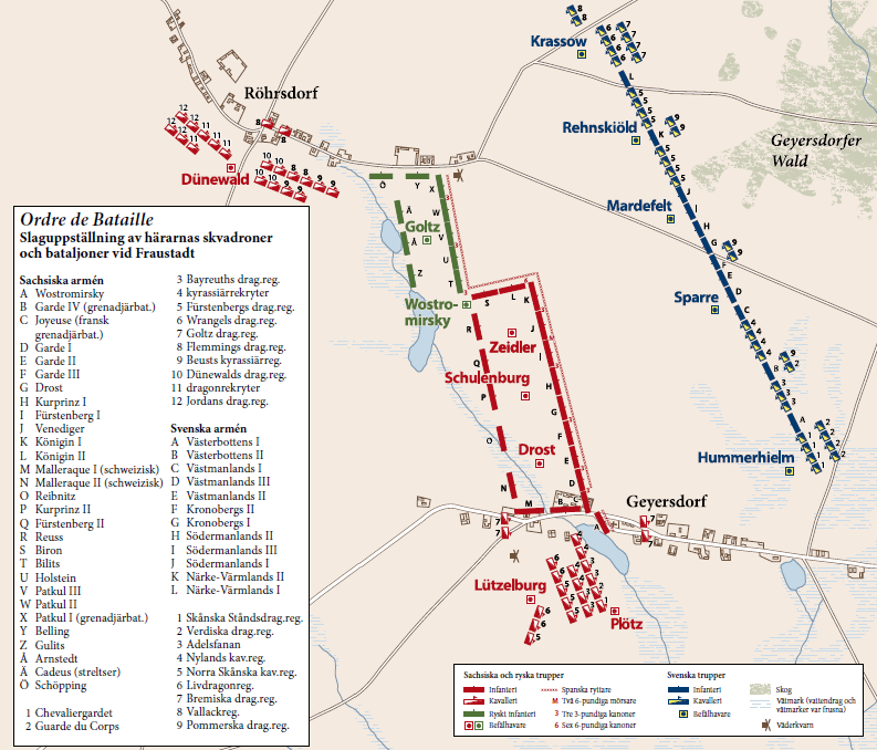 Kabinettskriege Spotlight On Battle Of Fraustadt 1706