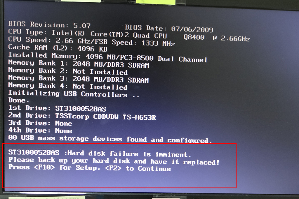 แบบนี้ HDD เสียมัย.... - Overclockzone.com ชุมชนคนไอที ที่ใหญ่ที่สุดในเมืองไทย
