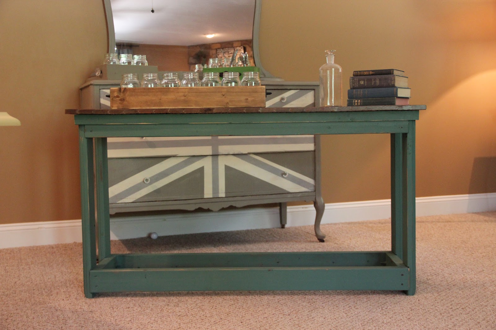 Funky Junk Rustic Buffet Table