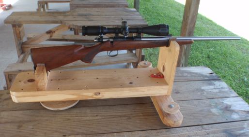 Homemade Rifle Shooting Rest