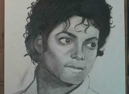 How To Draw Michael Jackson Step By Step Pencil Drawing Tutorial