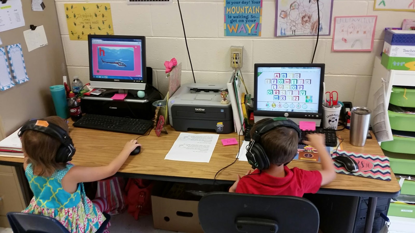 Ms. Jori and Mrs. Jana's Pre-K: Computer Center :)