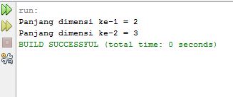 Just Coding Array Multidimensi Pada Java