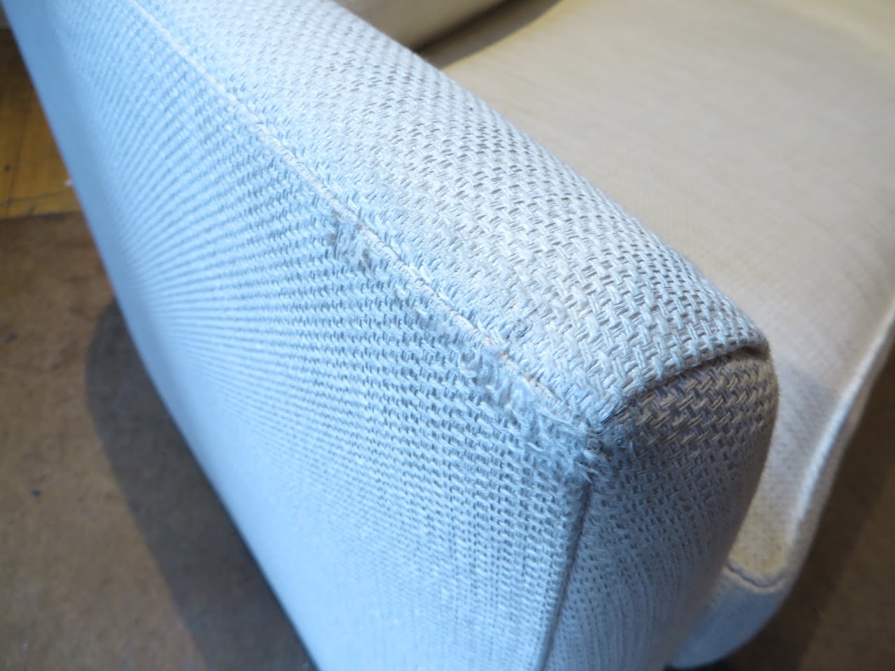 A. Rudin Curve-Backed Sofa