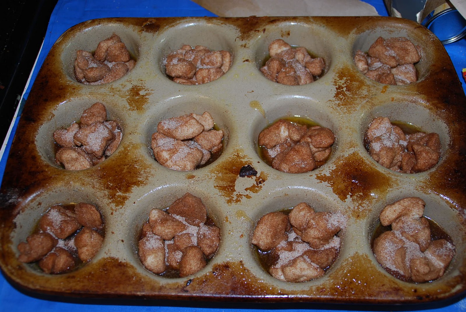 Two Plus Jilly: Mini Monkey Bread