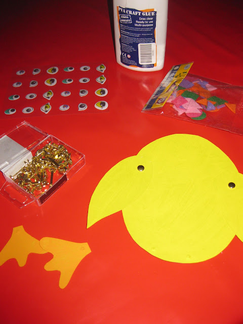 Me and my shadow: Easter Chick