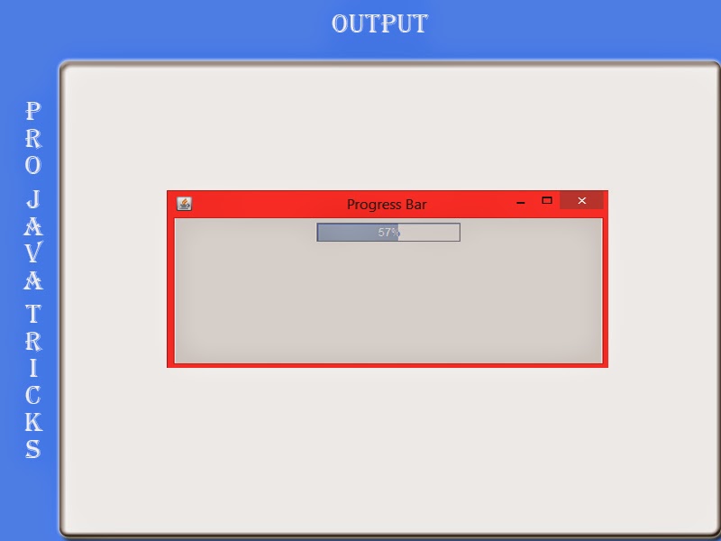 How To Use Progress Bar In Java Projavatricks