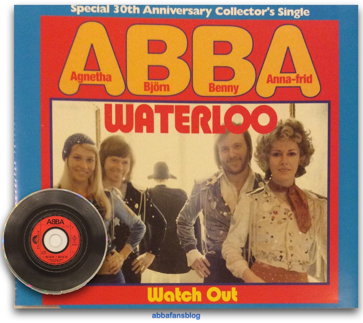 ABBA Fans Blog: "Waterloo" CD Single
