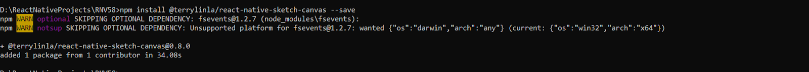 React Native Sketch Canvas Android Or Ios Example Skptricks