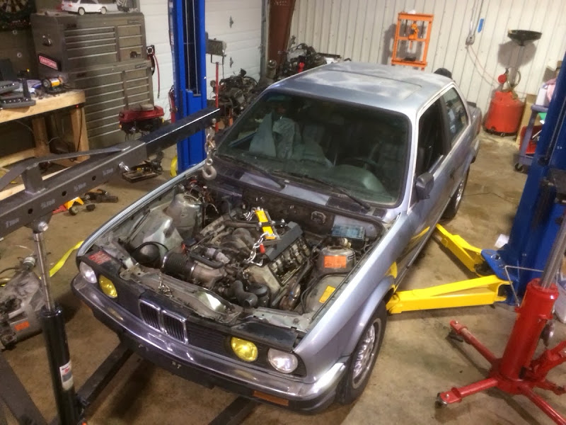 E30 1985 BMW E30 323i Euro M60 V8 swap project car 90-95% done. $4,500 ...