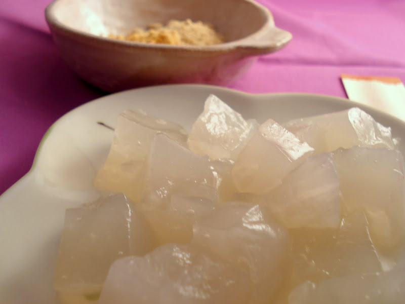 warabi mochi | GOURMANDE in OSAKA